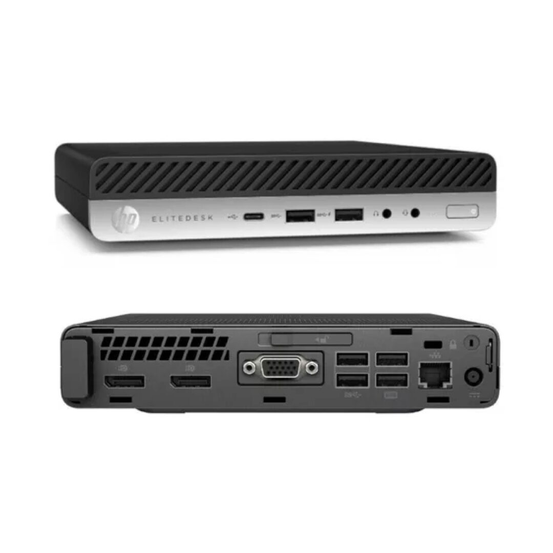 HP EliteDesk 800 G3 Mini – Core i5 6ª Gen, 8GB RAM, Windows 10 Pro ...