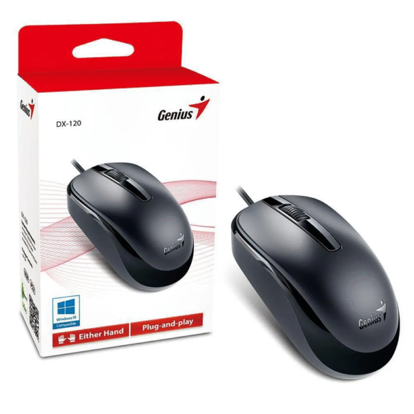 MOUSE USB GENIUS DX-120 NEGRO - TECNONACHO