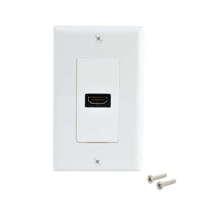 Face Plate HDMI por Uno - Conexión de Alta Calidad - TECNONACHO