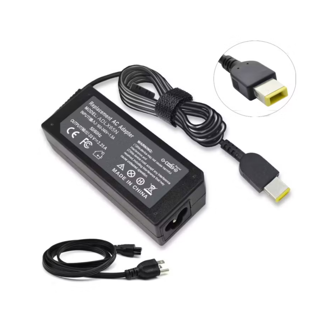 Cargador Lenovo Punta USB 20V 3.25A - TECNONACHO