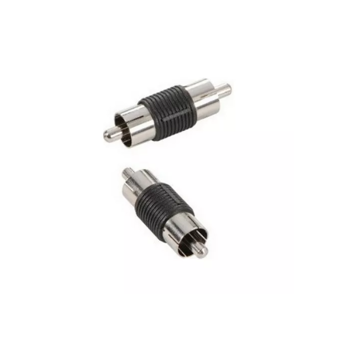Conector Unión RCA Macho-Macho Audio Profesional - TECNONACHO