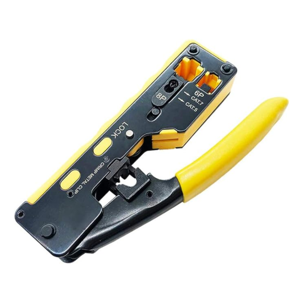 Ponchadora Profesional RJ45 CAT5 CAT6 CAT7 Alta Precisión - Tecnonacho ...
