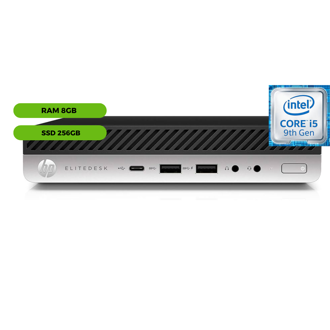 CPU HP EliteDesk 800 G5 Mini i5 9ª Gen 16GB 256GB SSD + Win10 Pro ...