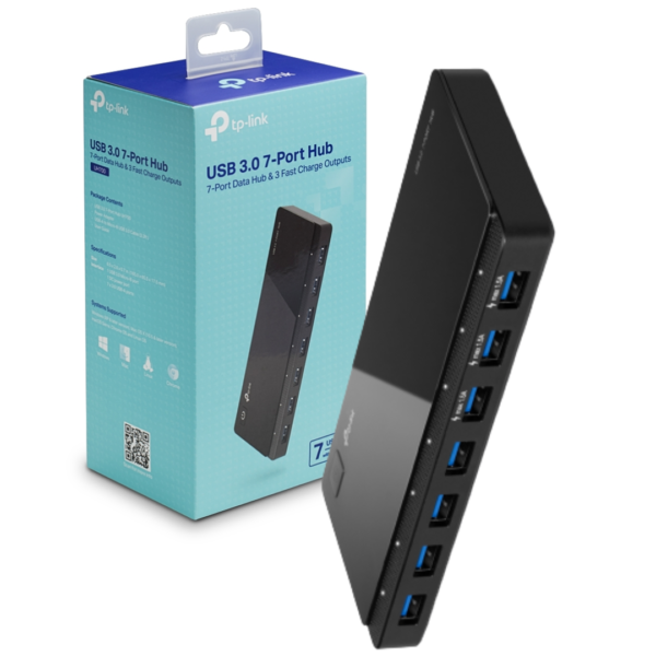 Hub USB 3.0 de 7 Puertos TP-Link UH700 con Carga Rápida - TECNONACHO
